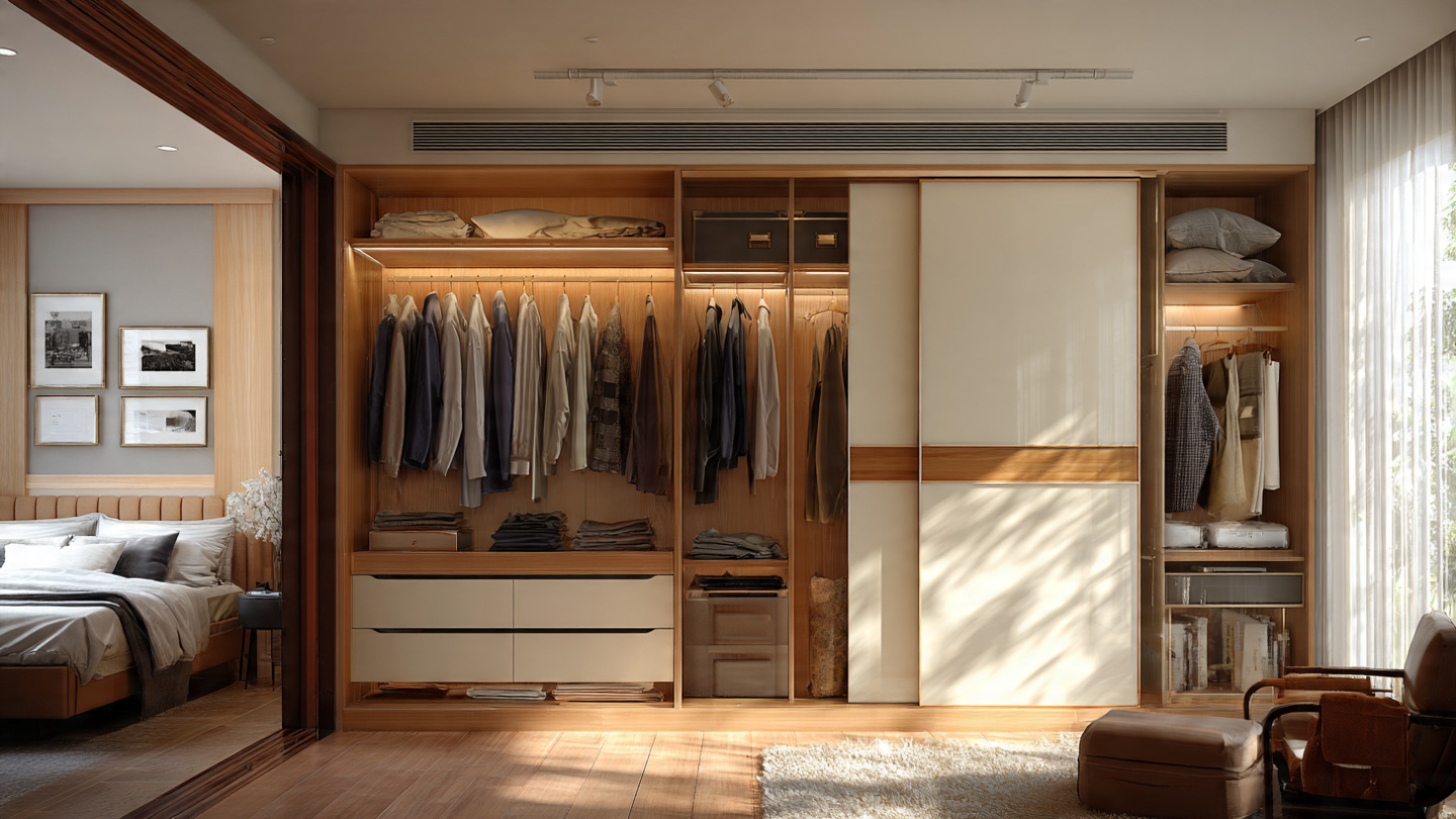10 Wardrobe Design Ideas: Modern, Stylish & Space-Saving